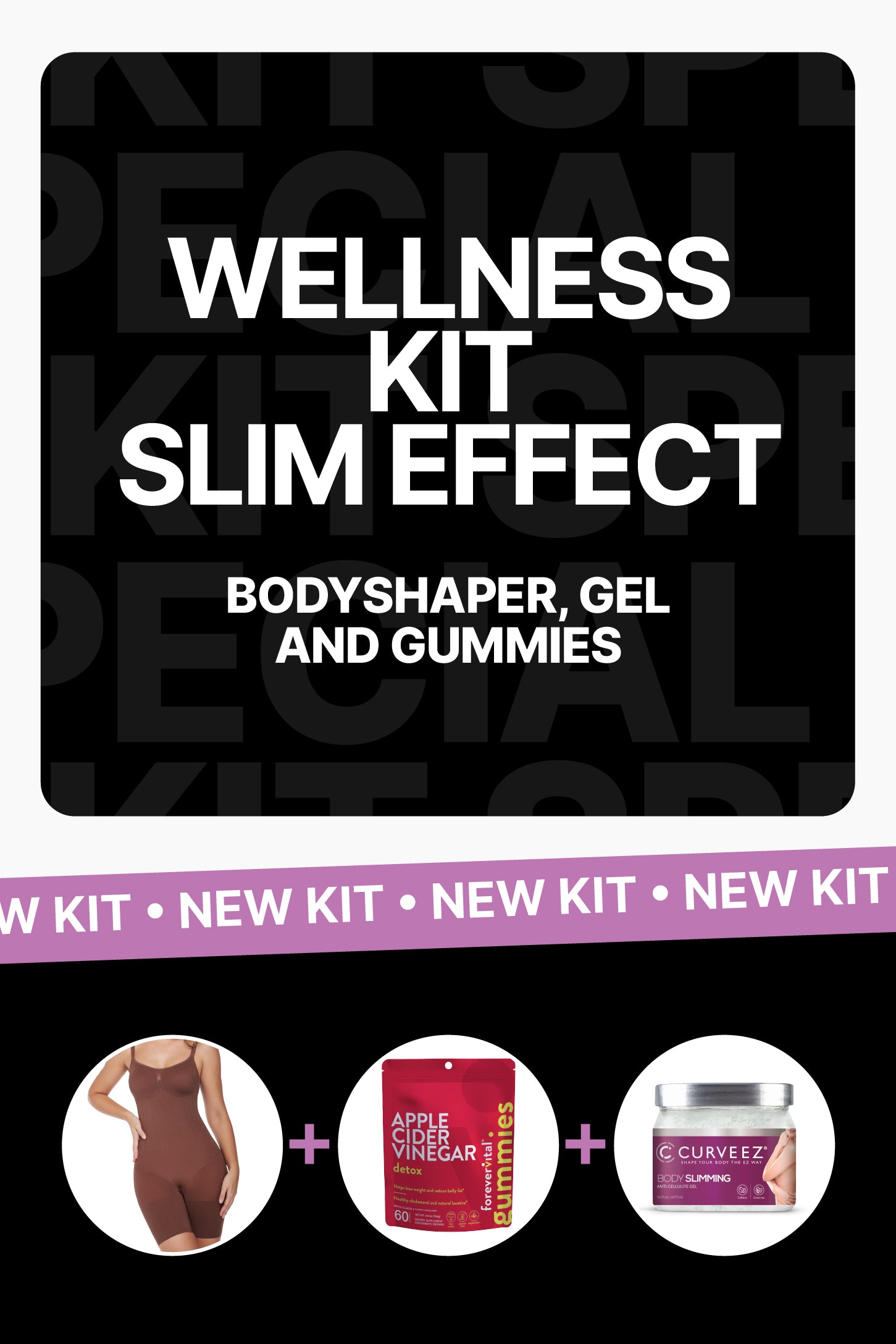Wellness Kit Slim Effect - Shapewear & Vitality | Shape, Tone, Boost ...